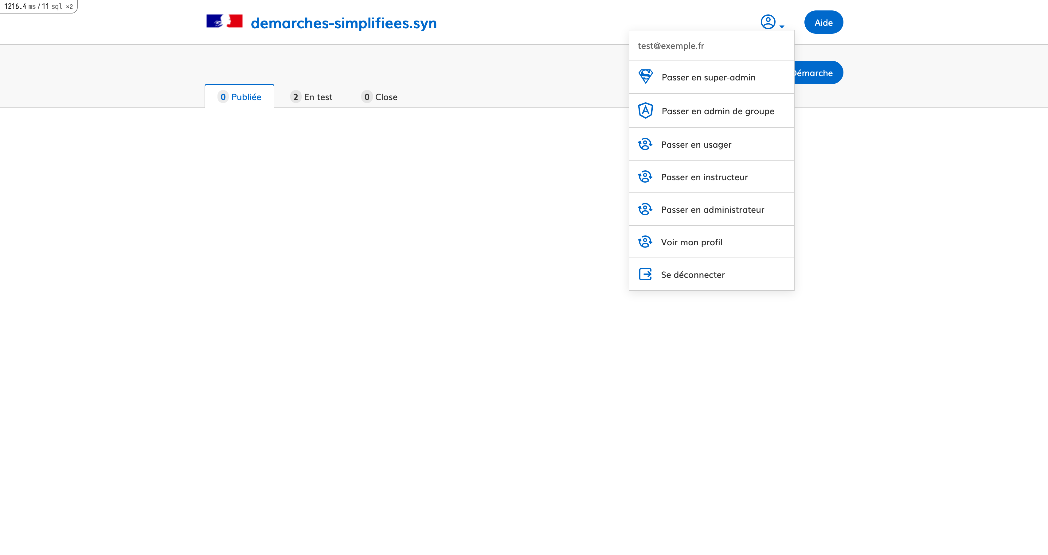 ETQ super-admin, je souhaite déléguer la création des comptes ...