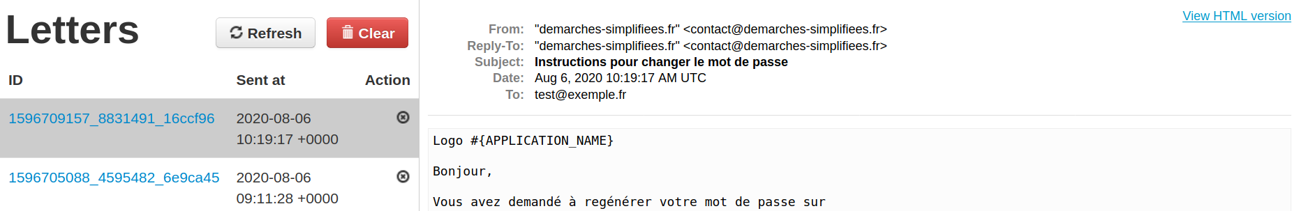 Mail Erreur De Syntax Pour Le Texte Alternatif Au Logo · Issue 5453 · Demarches Simplifiees 
