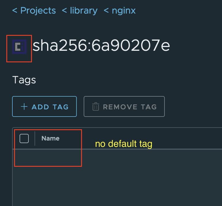 icon and default tag behavior not consistent between cosign and notation · Issue #19039 ...