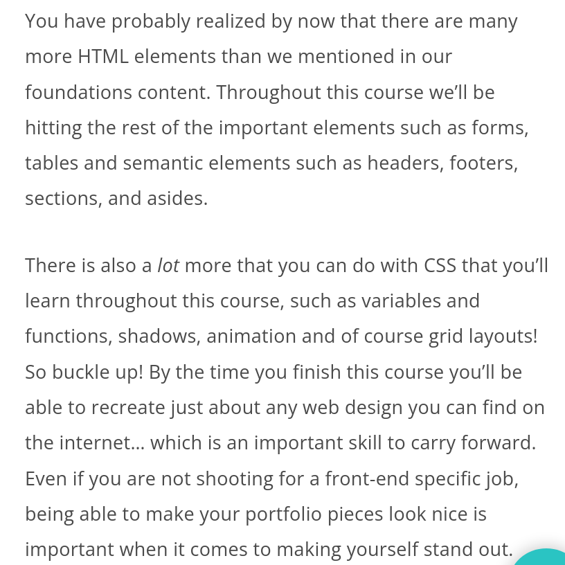 Intermediate HTML & CSS: Update introduction · Issue #23787 ...