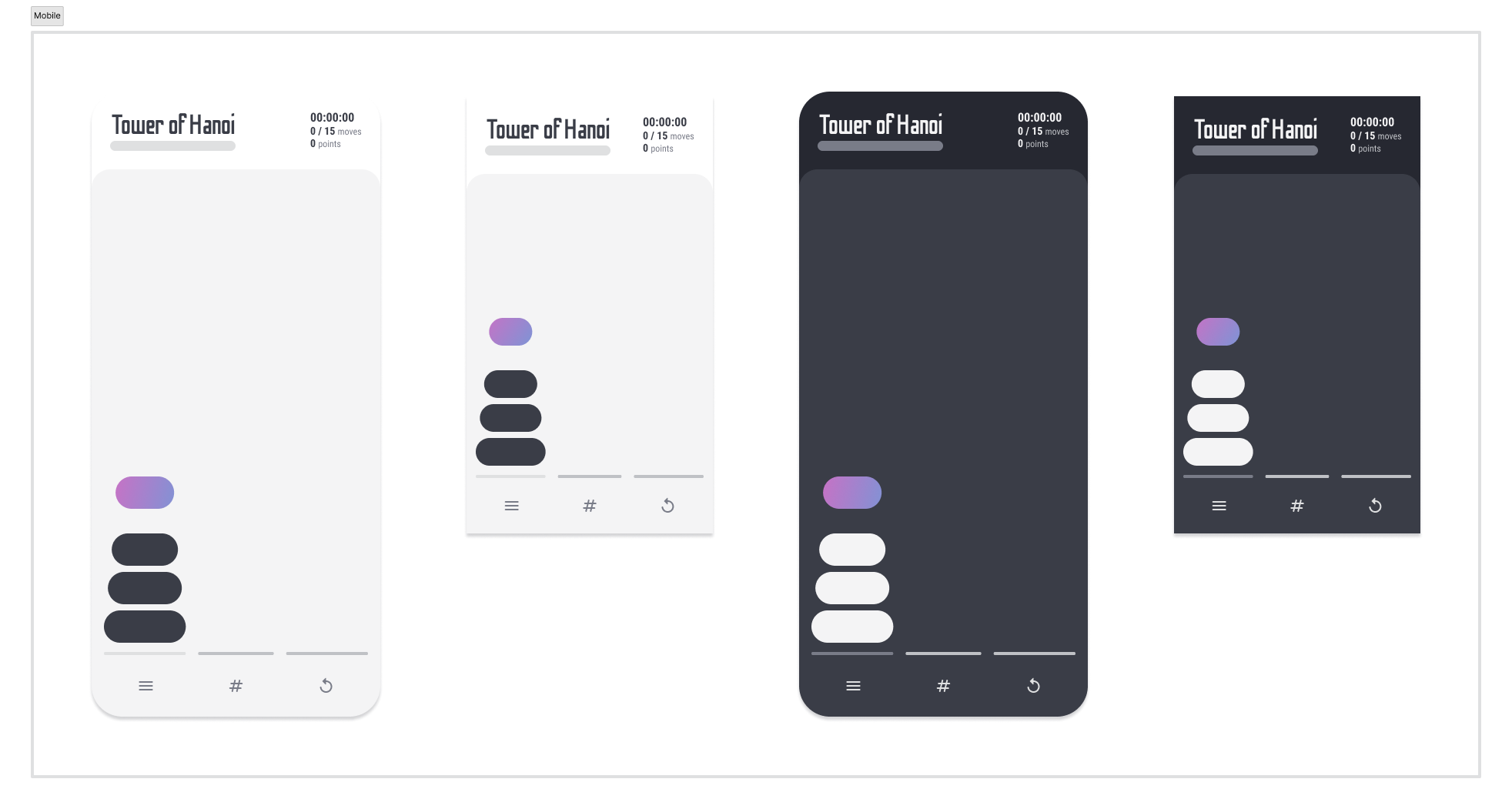 Redesign UI and Layout · Issue #3 · lewxdev/tower-of-hanoi · GitHub