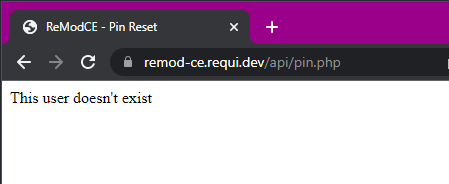 [Bug]: Pin can't be reset · Issue #66 · RequiDev/ReModCE · GitHub