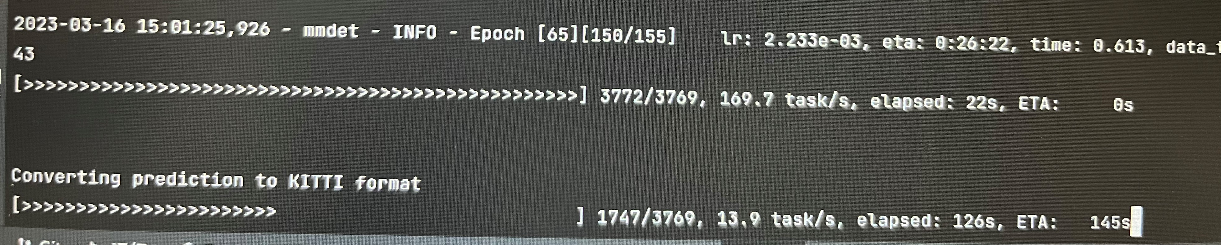 Validation epoch takes too long during training · Issue #2370 · open-mmlab/mmdetection3d · GitHub
