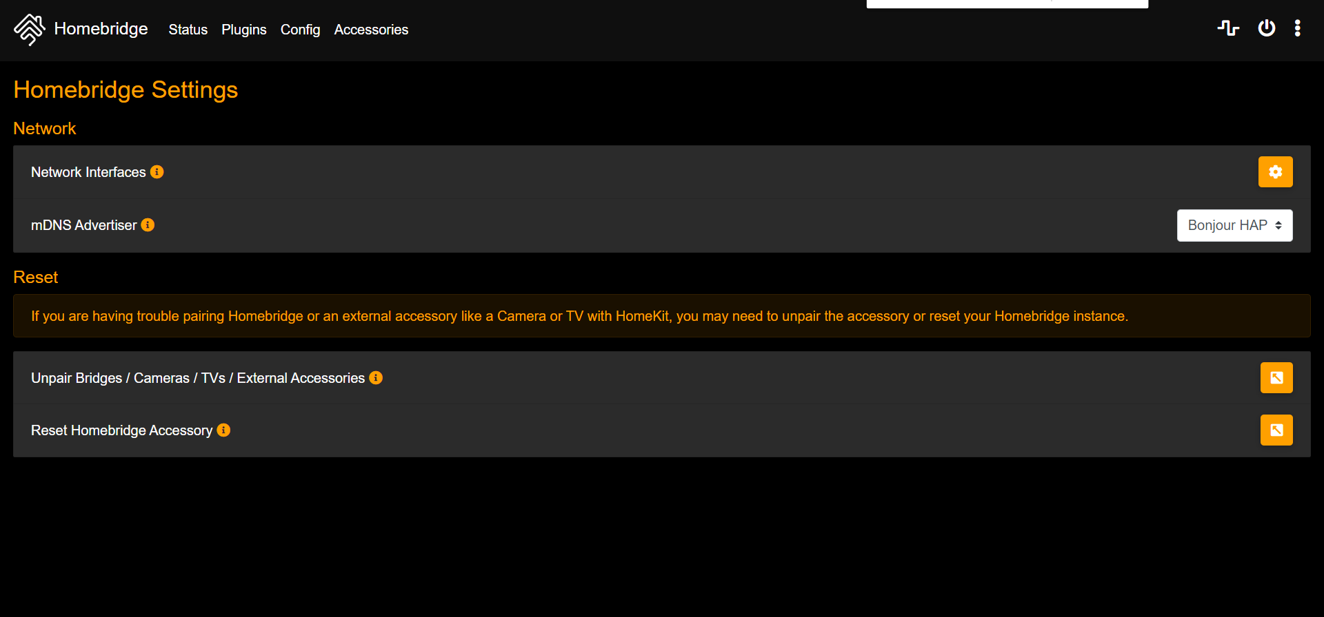 Restart in Debug Mode option · Issue #1102 · homebridge/homebridge-config-ui-x · GitHub