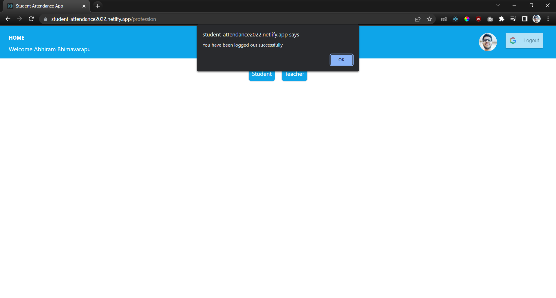 student-attendance-frontend - Codesandbox