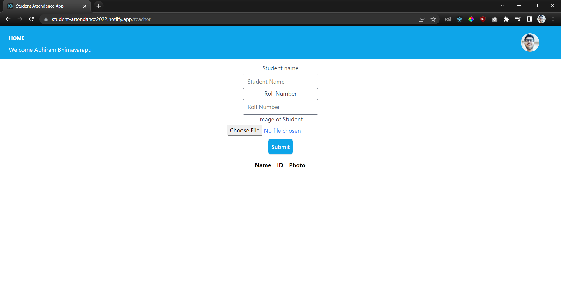 student-attendance-frontend - Codesandbox