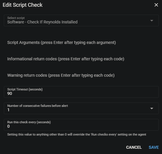 Script Check and Task Issues · Issue #808 · amidaware/tacticalrmm · GitHub