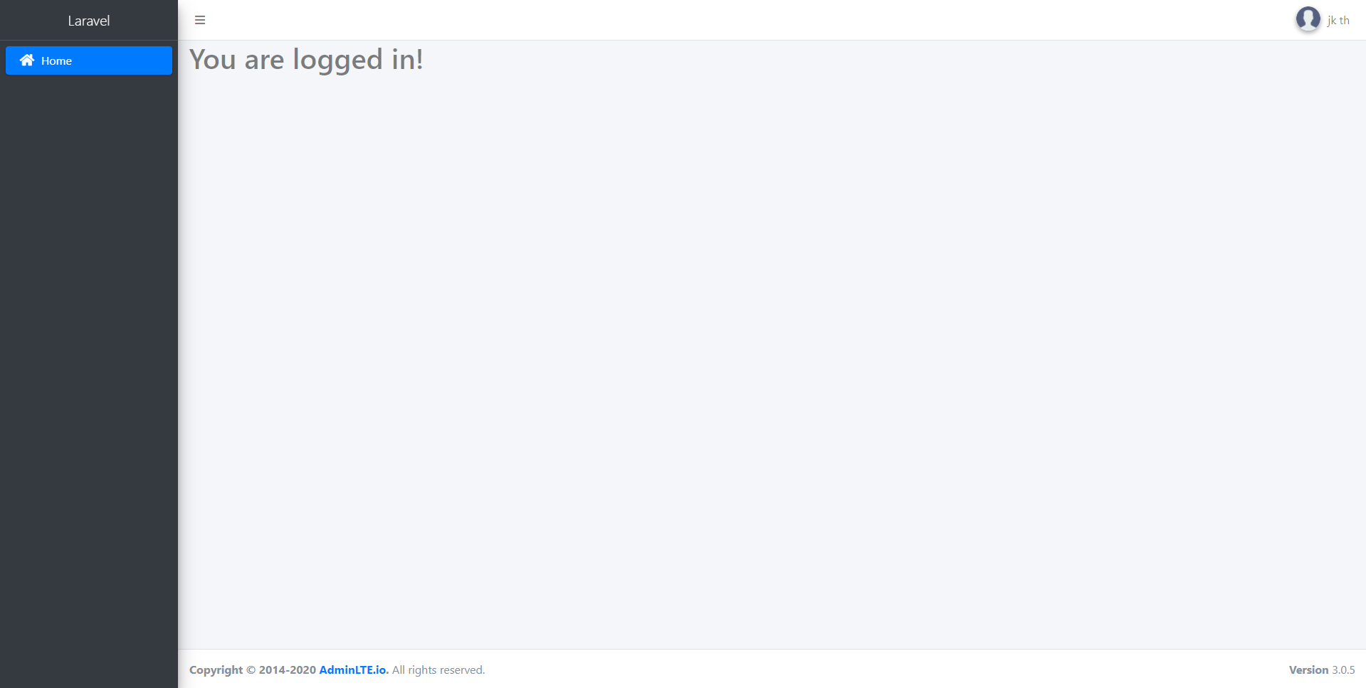 GitHub - jakkrit-puts/laravel8-adminlte3-auth: Laravel 8 with Admin LTE ... GitHub - jakkrit-puts/laravel8-adminlte3-auth: Laravel 8 with Admin LTE ...
