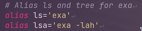 exa shows no color when run as an alias · Issue #501 · ogham/exa · GitHub