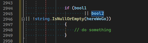 New rule: multiple conditions for an if-statement should be intended · Issue #3724 ...