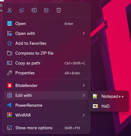 [Feature Request] Update Context Menu for Windows 11 · Issue #10320 · notepad-plus-plus/notepad ...