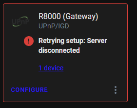 UPNP Sensors Not Present at all · Issue #57281 · home-assistant/core · GitHub