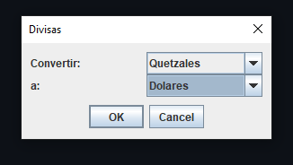 GitHub - HiuberMorente/Convertidor: Conversor de Divisas y Datos