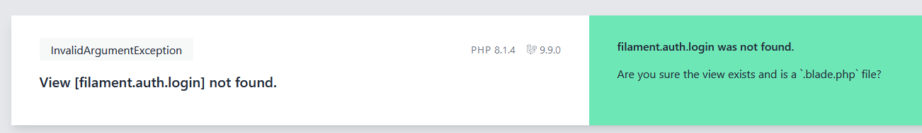 Use Filament as the actual application · filamentphp filament ...
