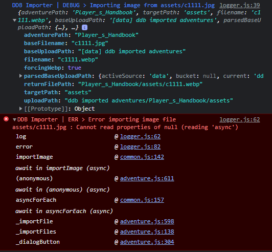 Phb Images Dont Import To Data Folder · Issue 221 · Mrprimateddb Importer · Github 1822