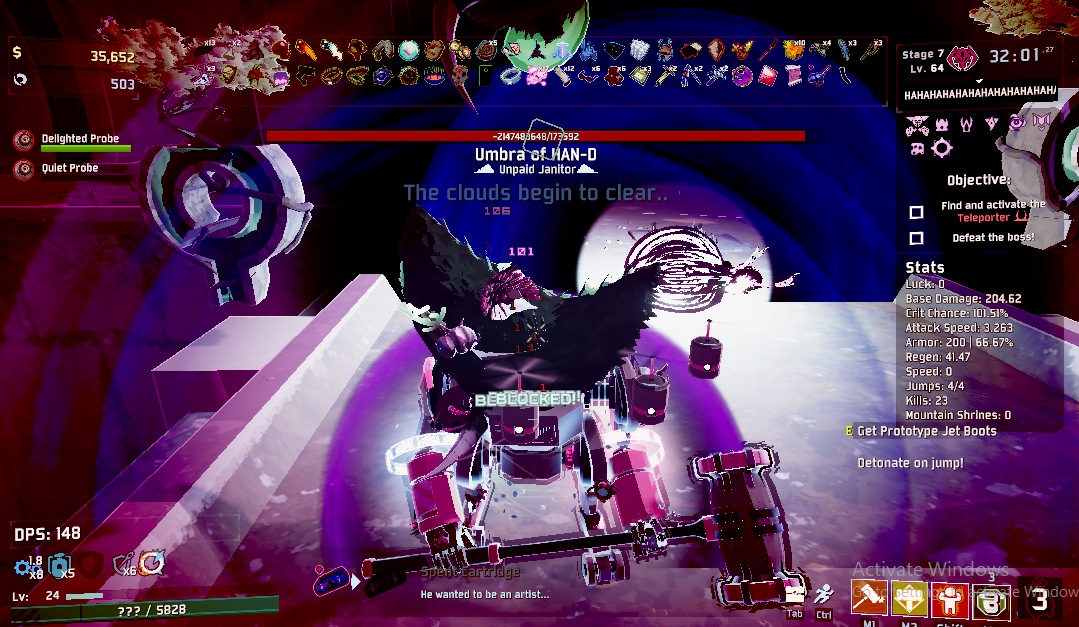 Relic of Termination Crash on Umbras · Issue #188 · TeamMoonstorm/Starstorm2 · GitHub