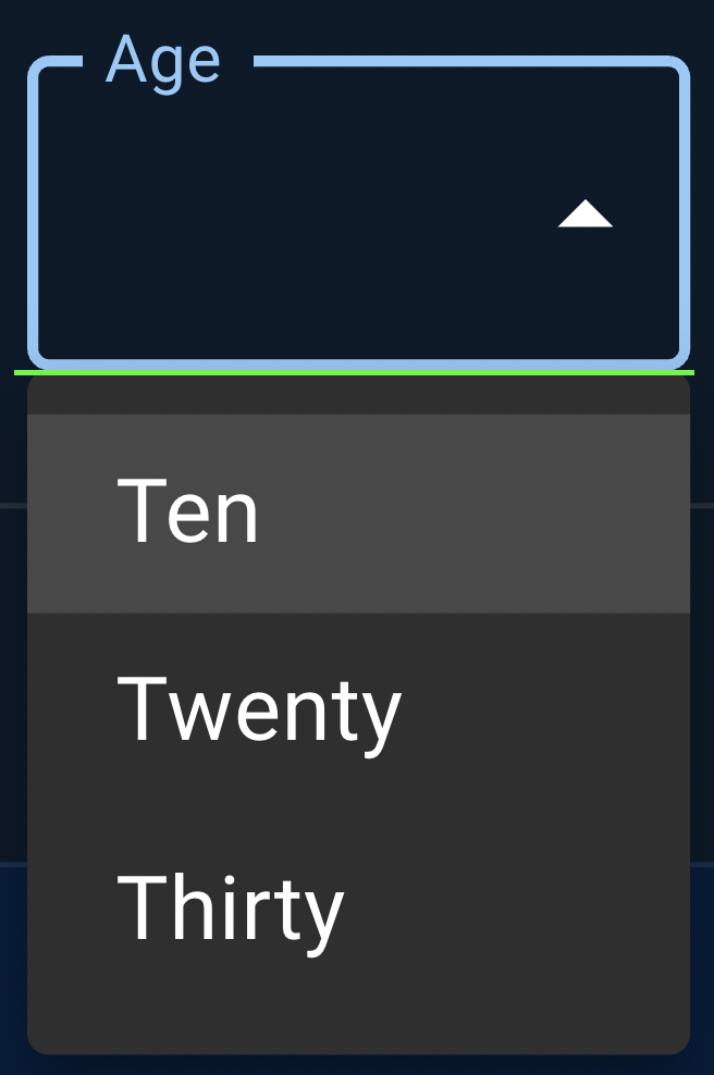 [Select] Menu item in Select Component floating top about 1 px · Issue ...