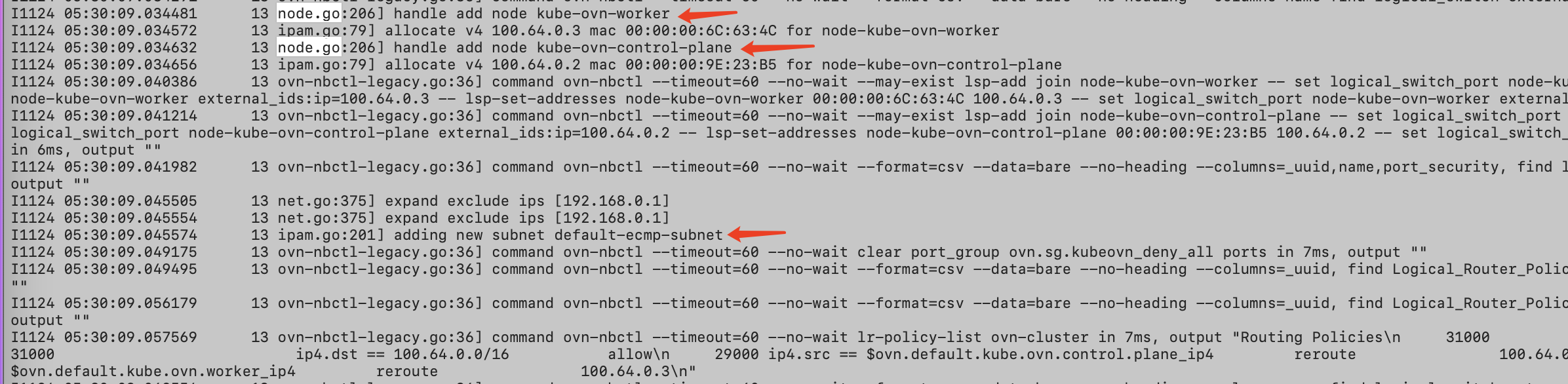 Kube Ovn Controller Crash When Enable Ecmp · Issue 2077 · Kubeovnkube 