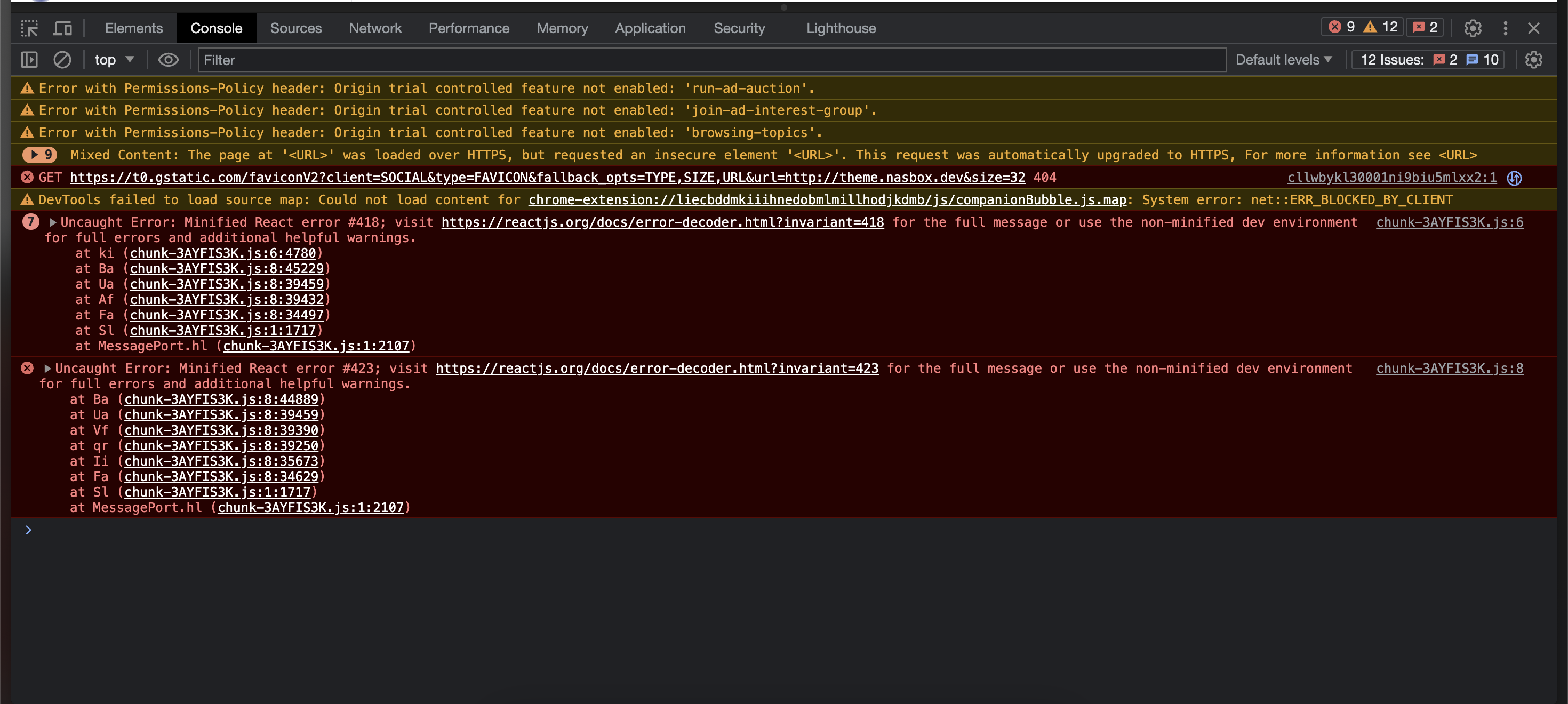 Next 13: Error: Minified React error #418 · vercel next.js · Discussion #43921 · GitHub
