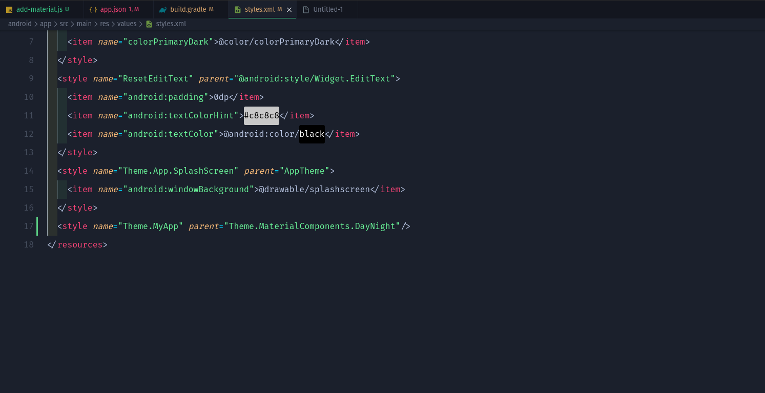 Cardform Error Inflanting Class Binary Xml File · Issue 1411 · Stripestripe React Native