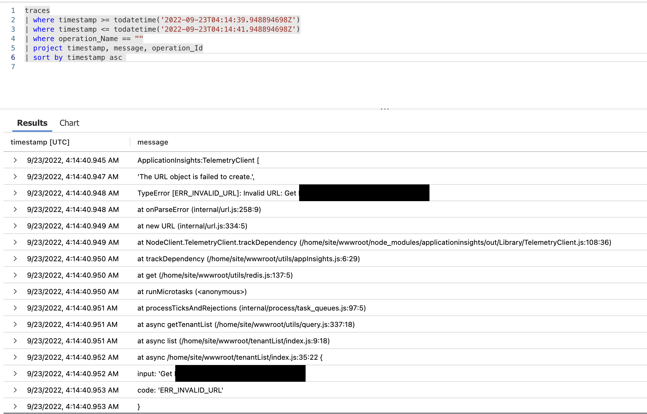 Exceptions of tracked dependency calls after upgrade Application Insights from 2.1.3 to 2.3.5 ...