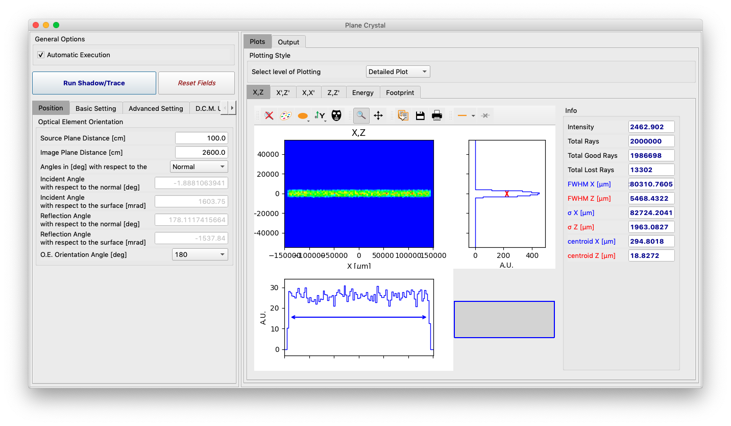 Not calculating intensities with high rays count · Issue #224 · oasys-kit/ShadowOui · GitHub