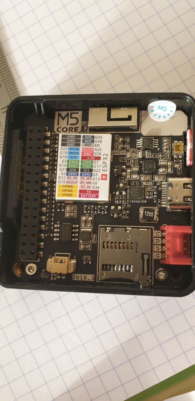 Support of M5stack core 1.0 ILI9341 display (two registers to change) · Issue #11189 · arendst ...