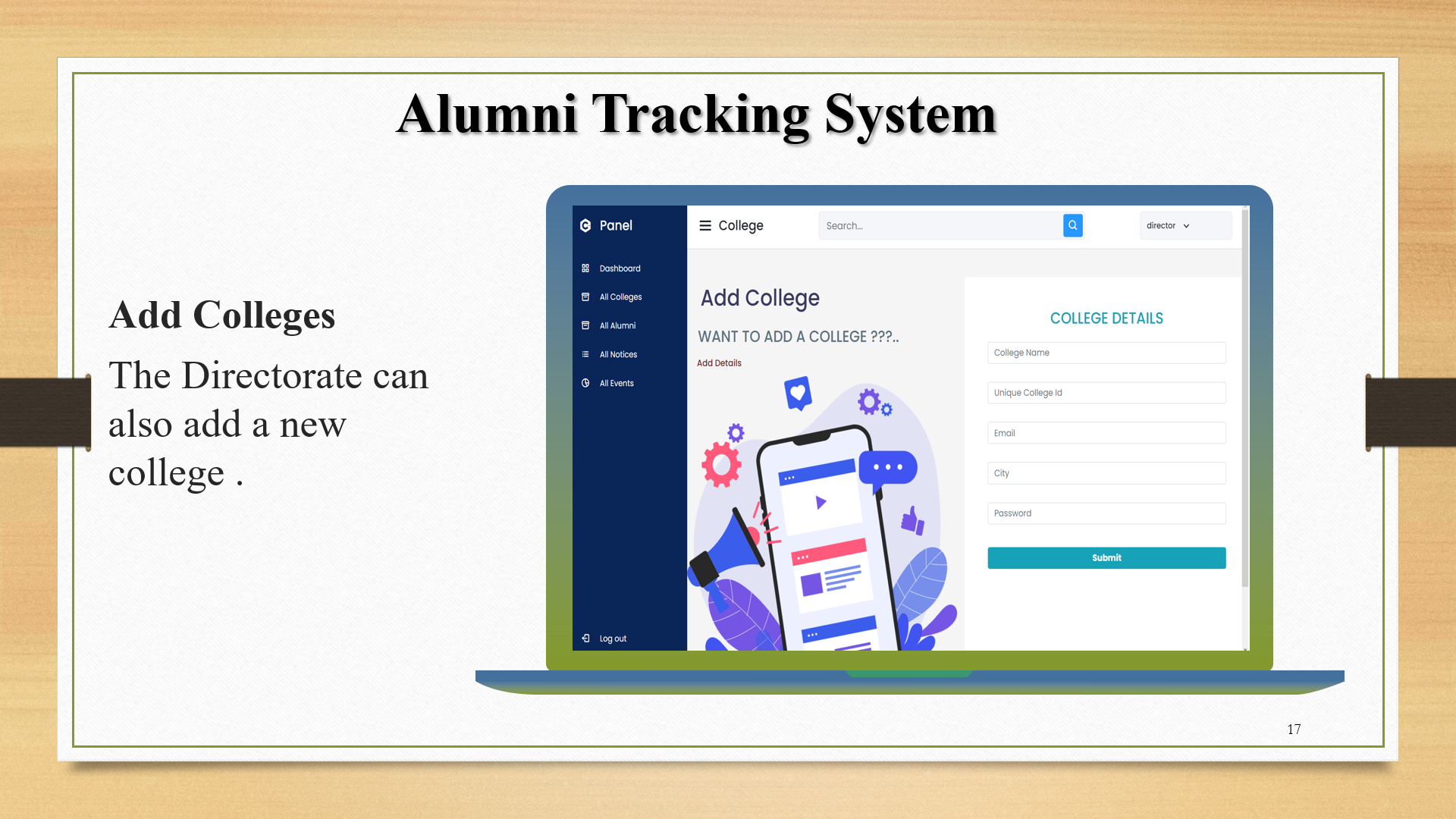 GitHub - Priyank032/Alumni_Tracking-System: The application allows students to register and then ...