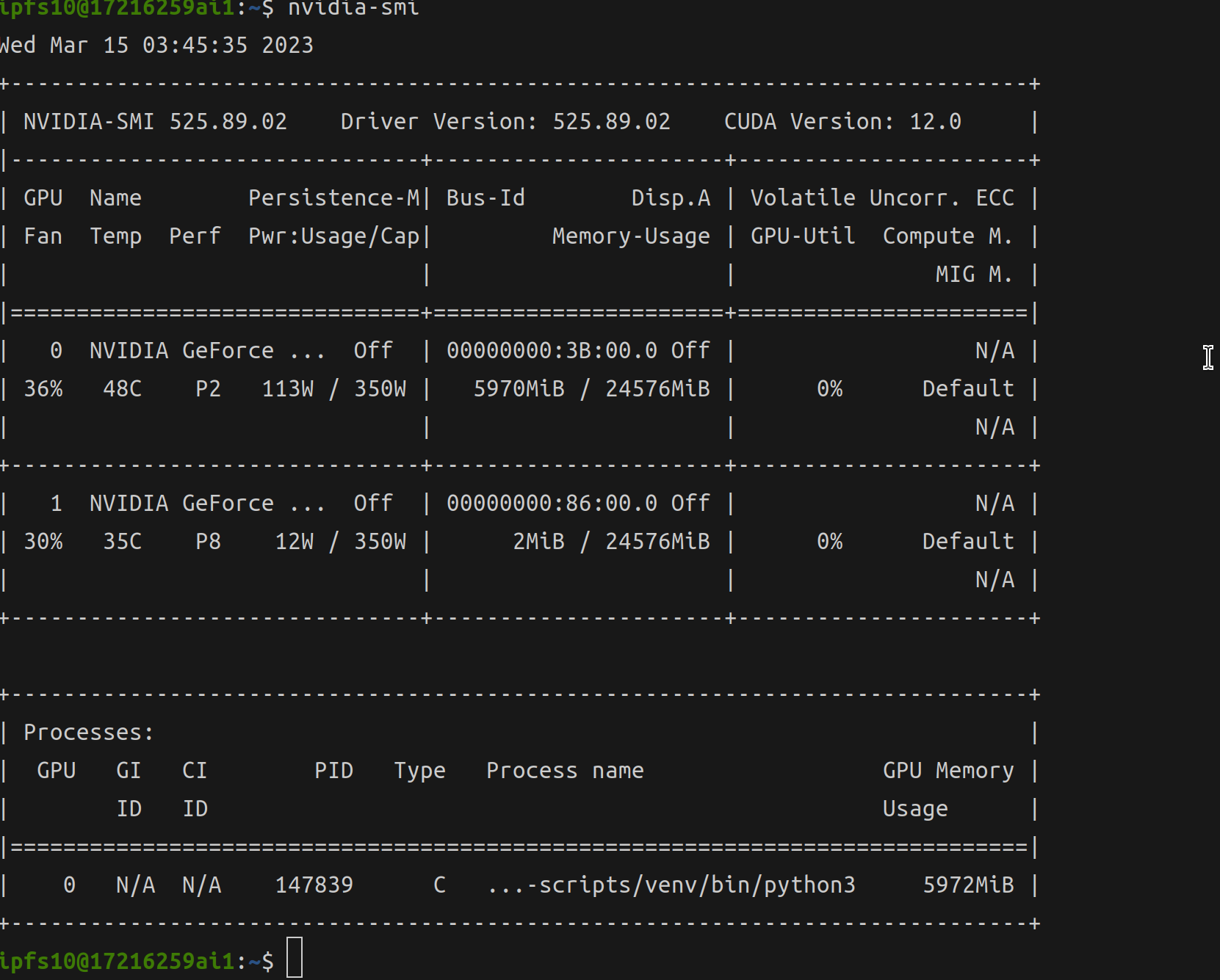 ubuntu系统下安装了两个3090显卡 但是报错 · Issue #37 · Akegarasu/lora-scripts · GitHub