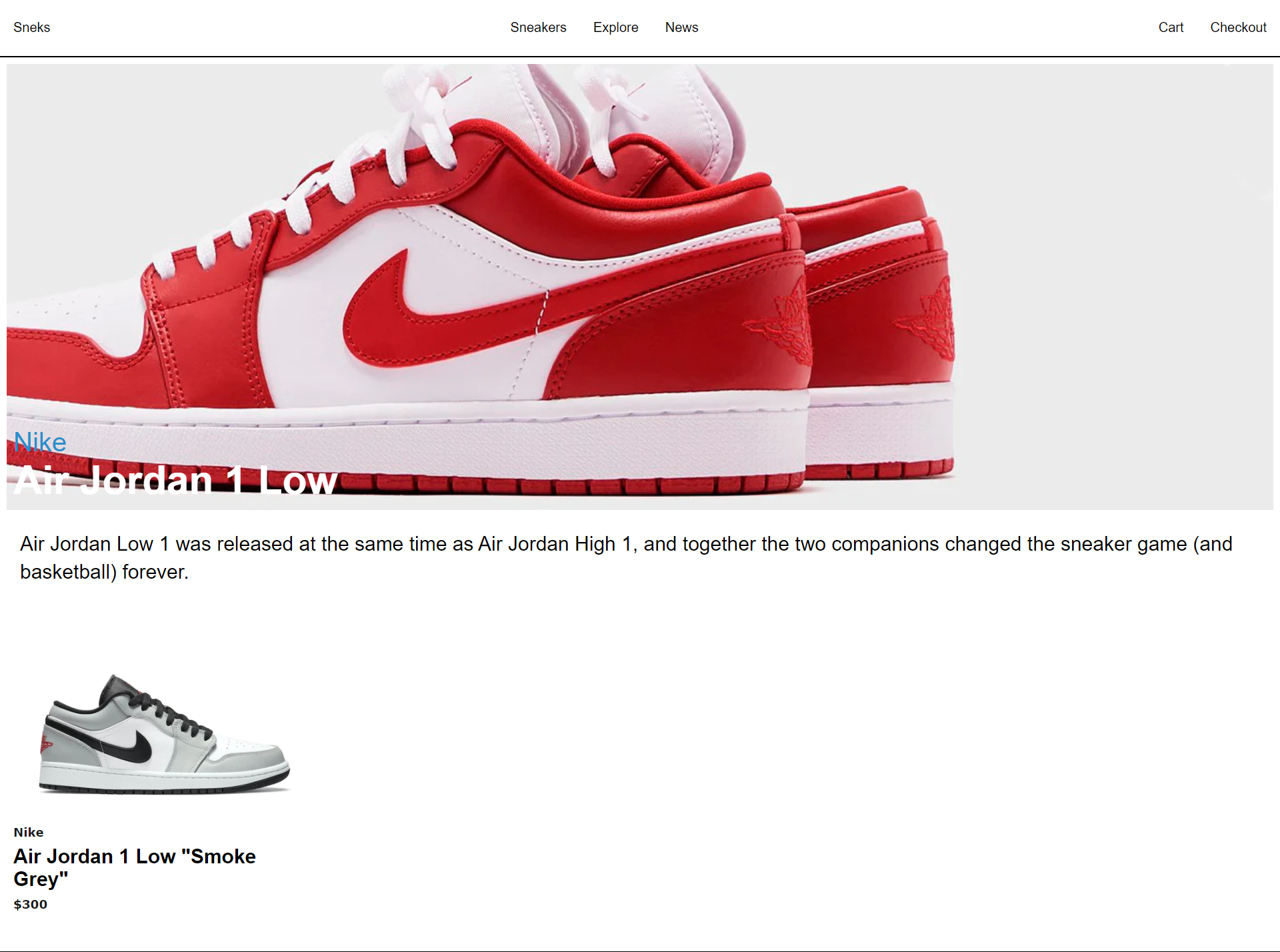 GitHub - AndreasRisager/sneakers-ecommerce: React.js & Strapi app