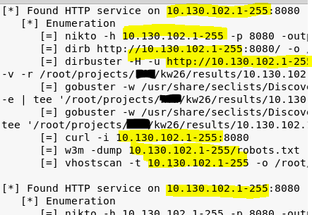 Issue scanning range-based IP addresses · Issue #37 · codingo/Reconnoitre · GitHub