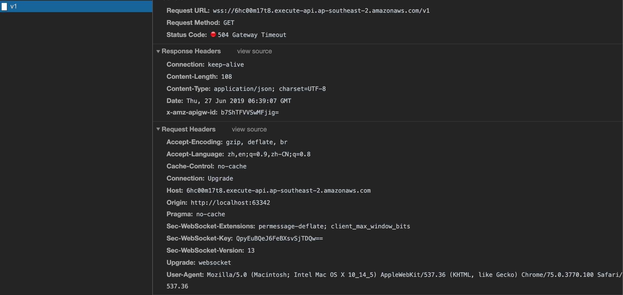 Connect through AWS API Gateway got error · Issue #517 · gorilla/websocket · GitHub