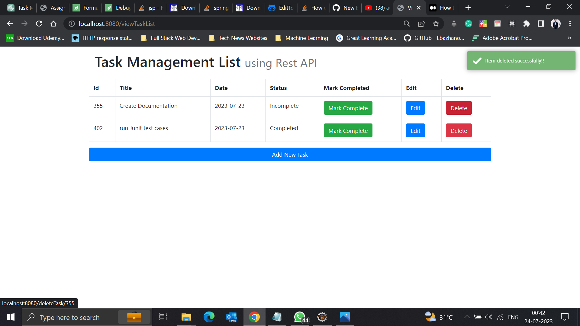 GitHub - RudrakshAgarwal/Task-Management-System: Task Management System using Spring boot with ...