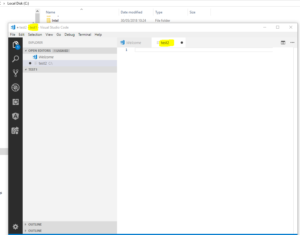 Clear missing workspace files in task bar instead of opening as files · Issue #59556 · microsoft ...