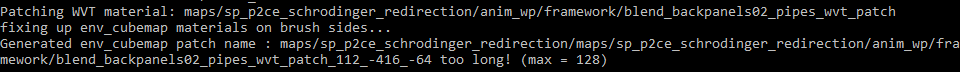 Bug: Obnoxiously long map path during "Patching WVT material" prevents compile · Issue #470 ...