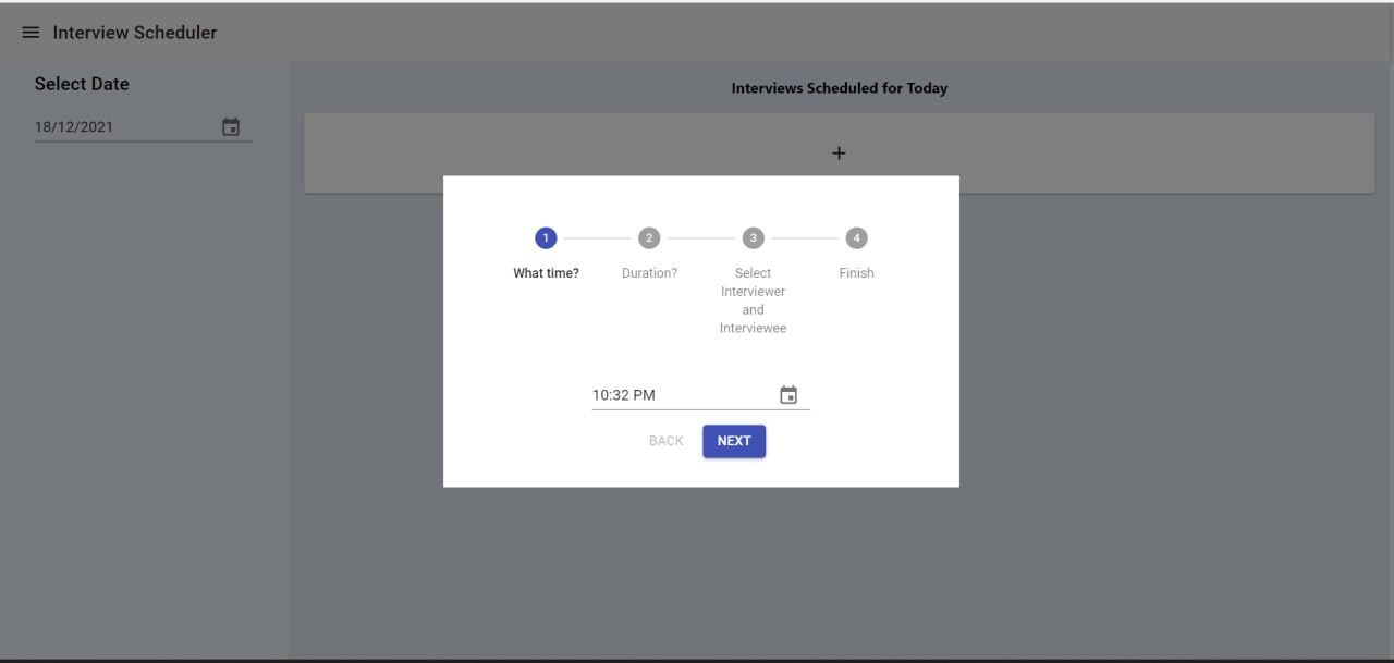 GitHub - gurleen3/interview-scheduler