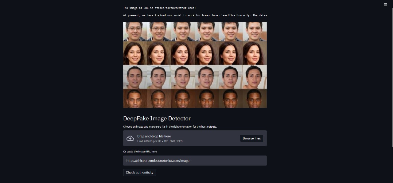 GitHub - shruti1502-hub/DeepFake-Detection: A streamlit app for ...