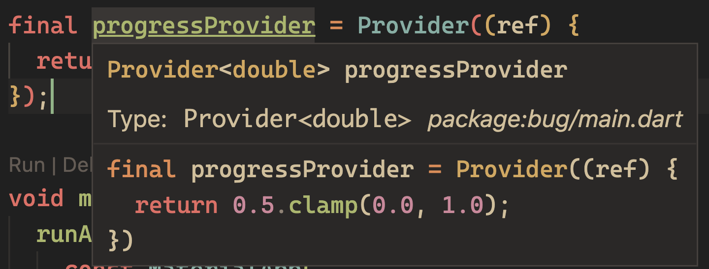 Project doesn't compile if the type of certain providers is not explicitly specified · Issue ...