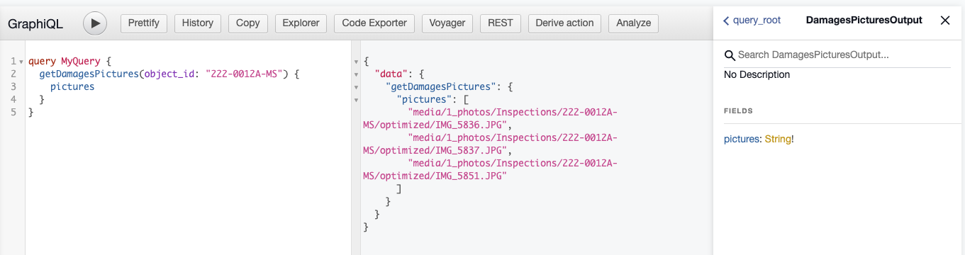 [v2.0.0-alpha.2] Array output types of actions not in generated graphql ...