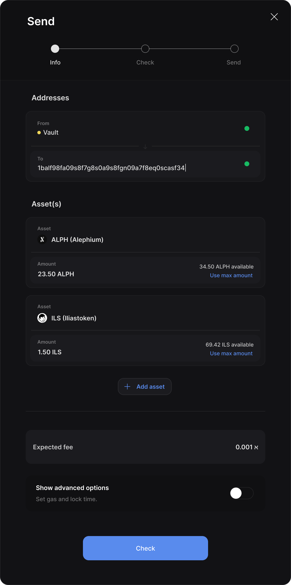 Tokens Support · Issue 72 · Alephiumdesktop Wallet · Github