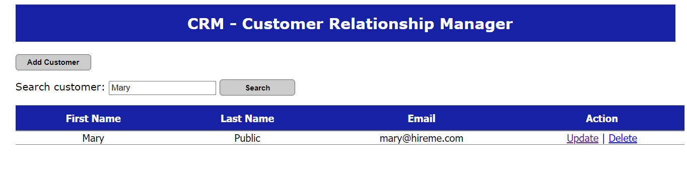 GitHub - Kpojluku/Web-CRM-System: Spring mvc/Hibernate project