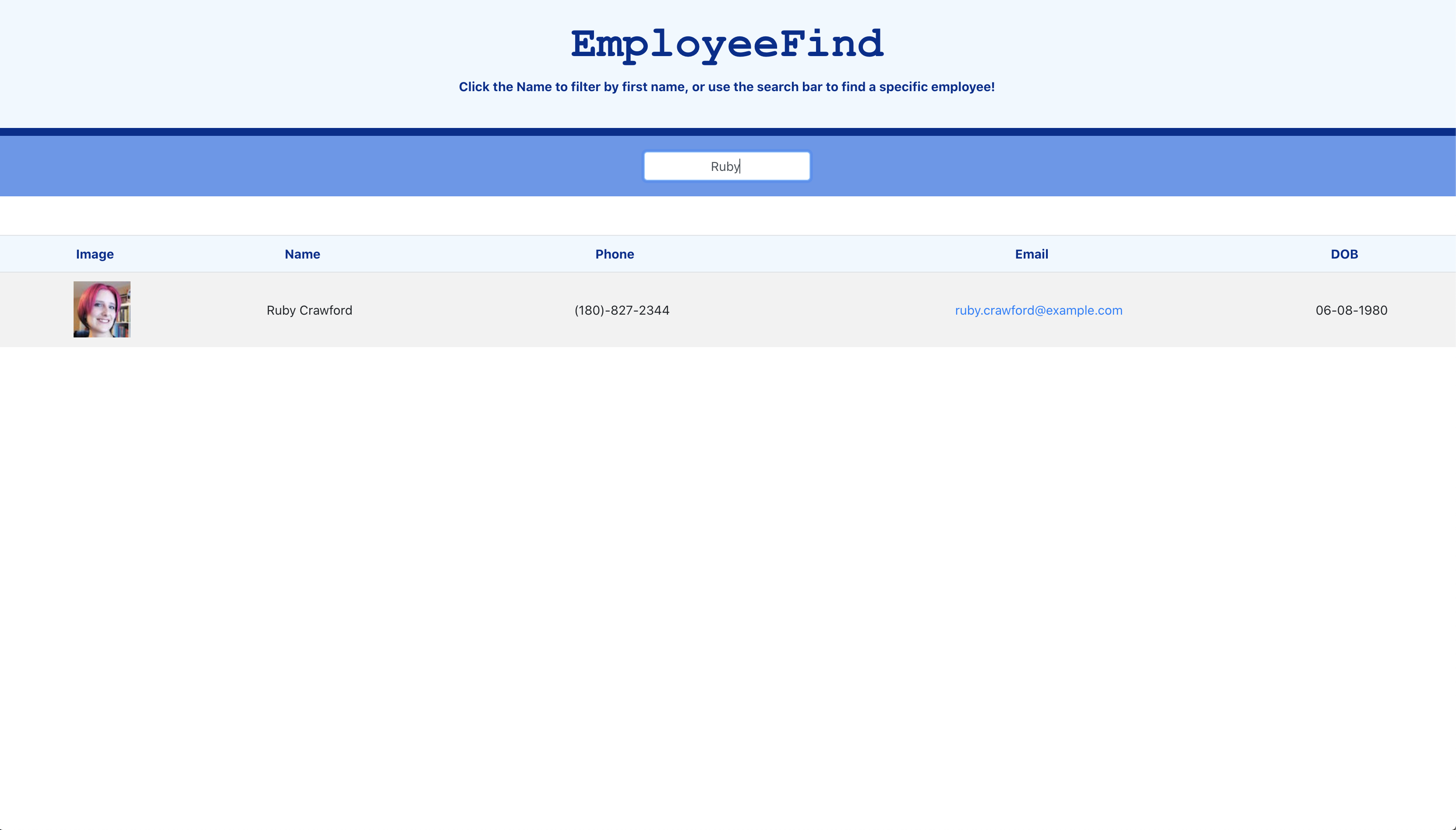 GitHub - VScacchitti/EmployeeFinder-React: An employer Database built with React, and uses the ...