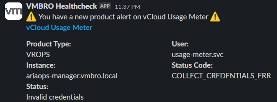 GitHub - vmbro/Usage-Meter-Credential-Monitoring: VMware vCloud Usage Meter API - Product ...