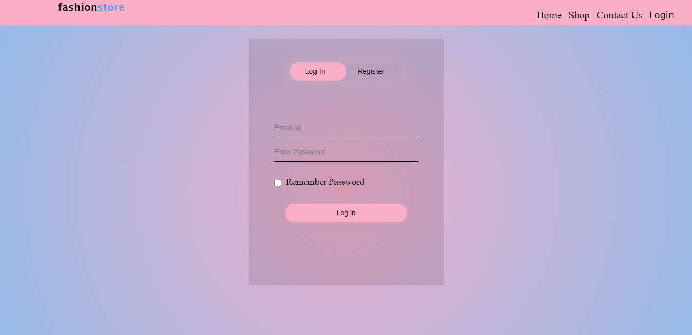 GitHub - aditi-bhuteja/FashionStore: Frontend application of an E-Commerce Website