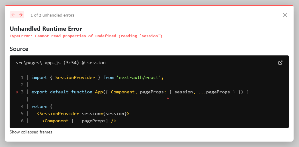 Error updating Next.js to versions above 13.0 · vercel next.js ...