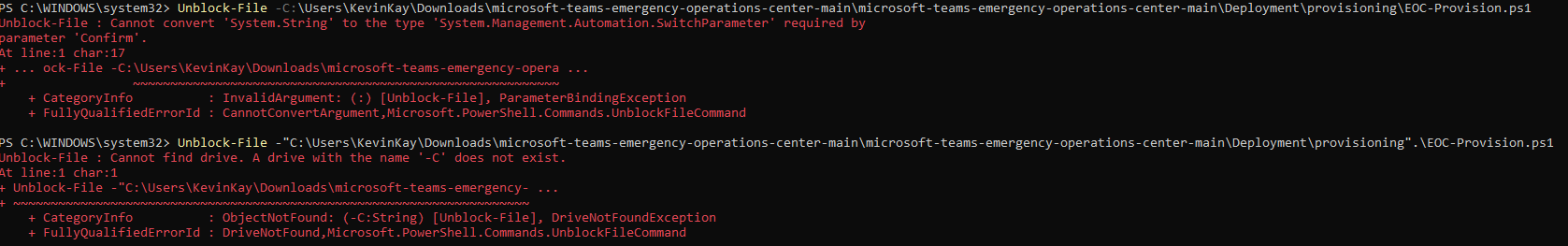 Deployment issue - Step 5 unblocking provisioning folder · Issue #33 · OfficeDev/microsoft-teams ...