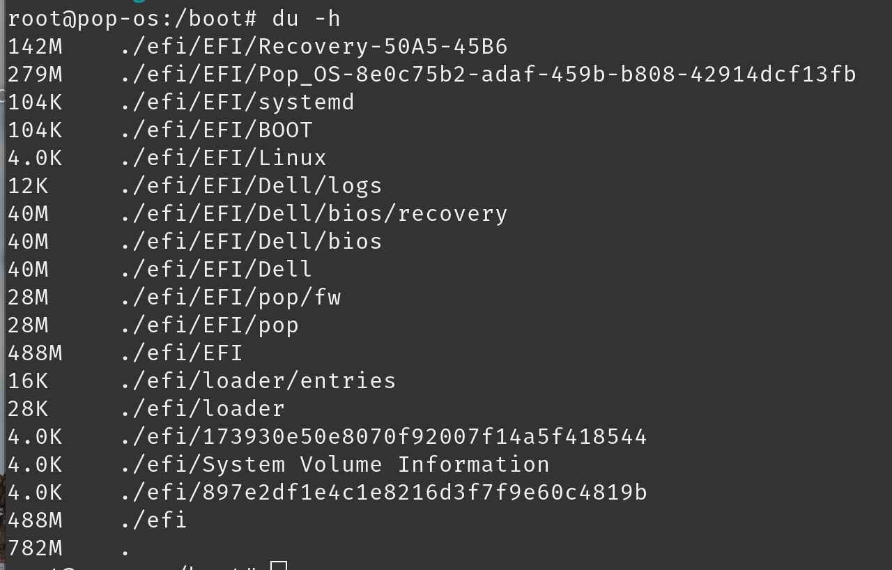 Low Disk Space On Efi Warning · Issue 2887 · Pop Os Pop · Github