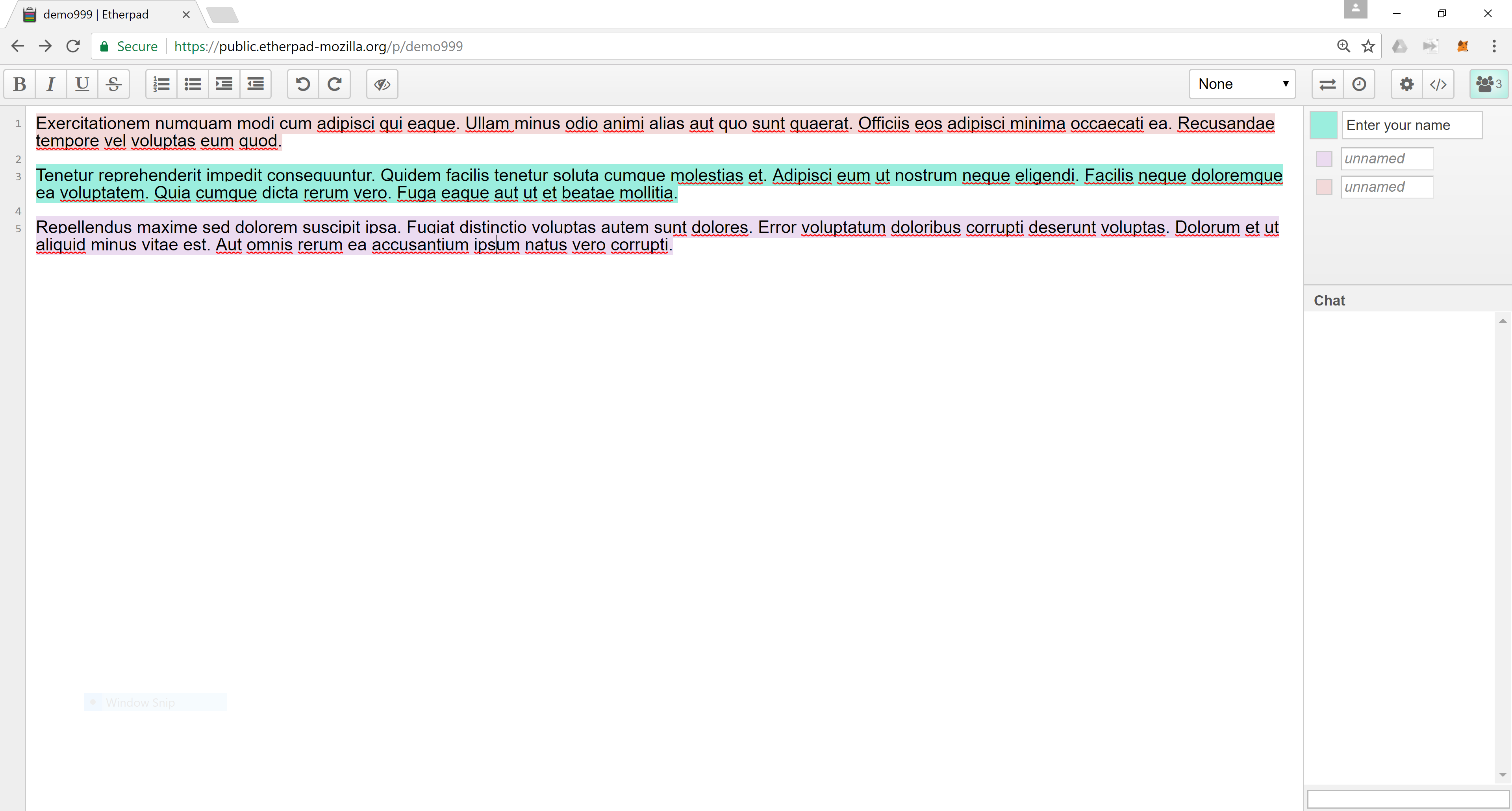 Improved readibility in default font size and highlight colors · Issue #3233 · ether/etherpad ...