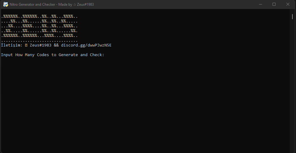 GitHub - Zeus-6062/Discord-Nitro-Generator-and-Checker: Discord ...