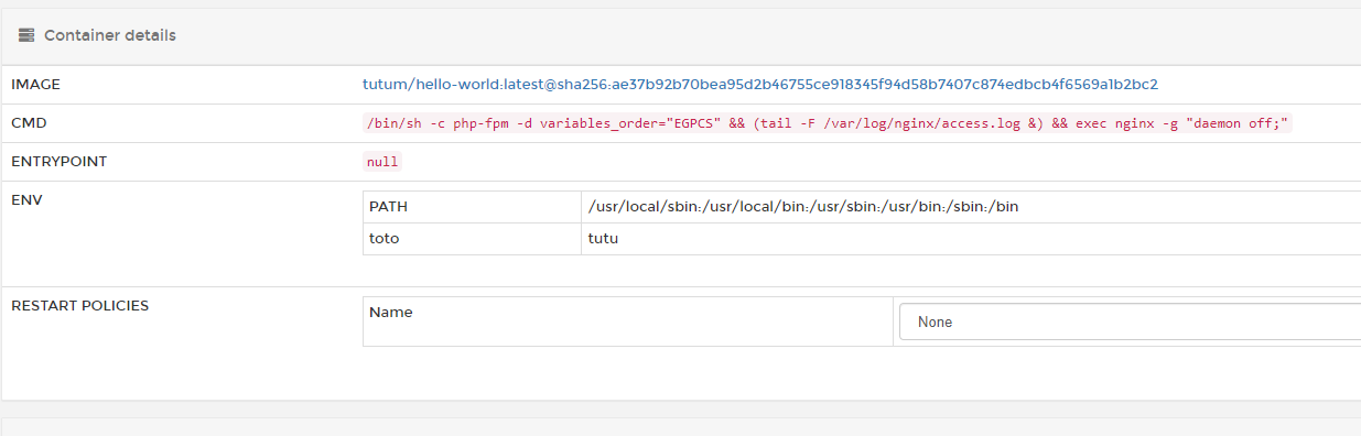 Can't update environment variable on Synology NAS DSM7 · Issue #5813 · portainer/portainer · GitHub